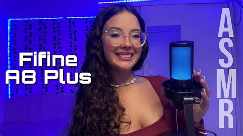 ASMR UNBOXING DO NOVO MICROFONE DO CANAL FIFINE AmpliGame A8 Plus