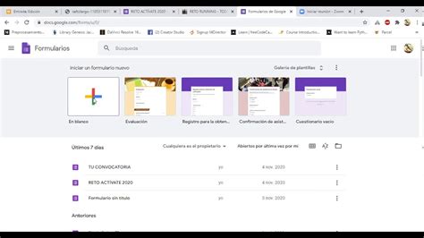 Como Hacer Un Formulario Con Google Forms Youtube