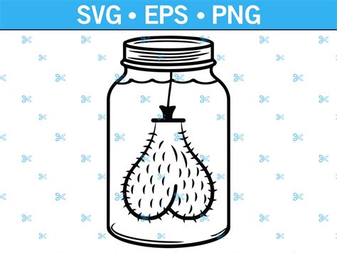 Hairy Balls In Mason Jar Svg Got You By The Balls Svg Erotic Art Svg Adult Svg Sex Svg Big