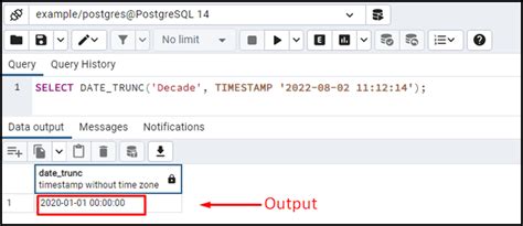 how to use date trunc function in postgresql commandprompt inc