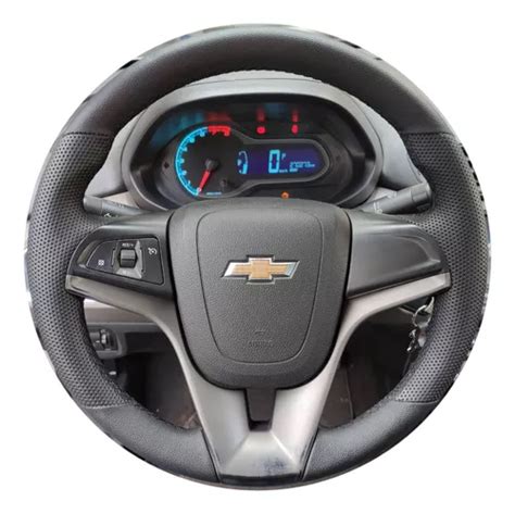 Capa De Volante Costurada Premium Prisma Cruze Cobalt Ltz