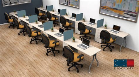Estaciones De Trabajo Comtek Muebles Oficina