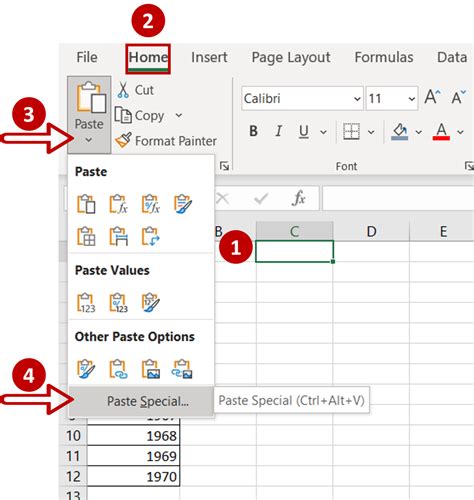 how to copy vertical and paste horizontal in excel spreadcheaters