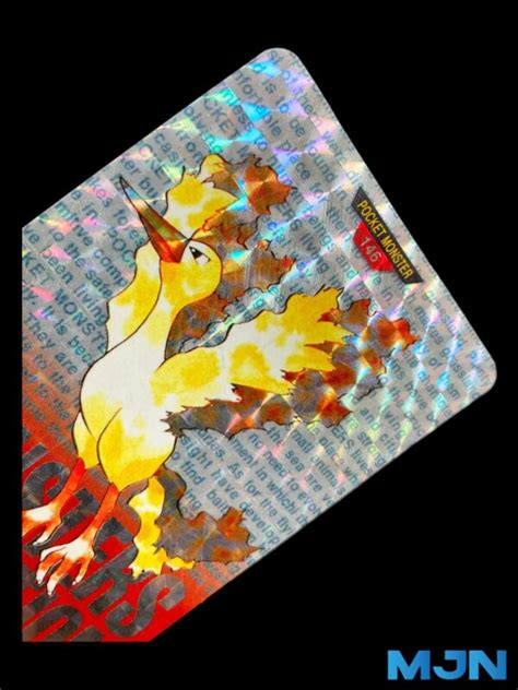 Carte Pokémon Pocket Monsters Carddass Rouge Sulfura Prism holo No 146