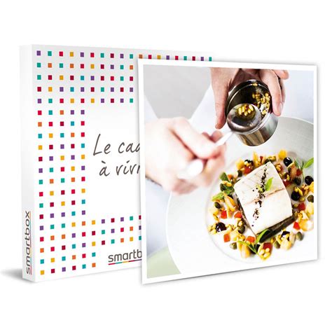 Smartbox Dîner menu 3 plats à une table exquise en Bretagne Coffret