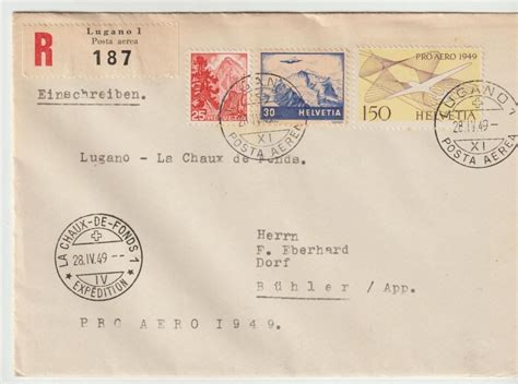 Luftpostbrief Pro Aero 1949 für Bühler Kaufen auf Ricardo