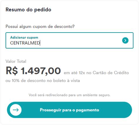 Como utilizar o cupom de desconto Estratégia MED