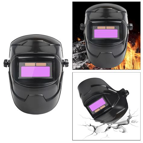 Máscara de soldadura automática casco ajustable modelo frontal
