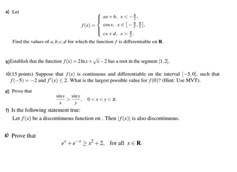solved a let ax b x 5