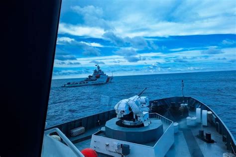 Bakamla RI Kembali Usir Kapal China Coast Guard Di Laut Natuna Utara