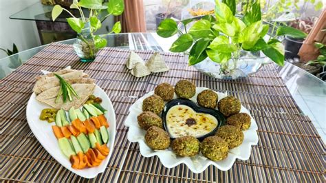 Falafel With Tahini Dip YouTube