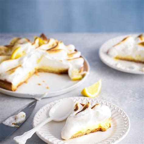 Tarte au citron cuite au four type flan Recette facile Un déjeuner