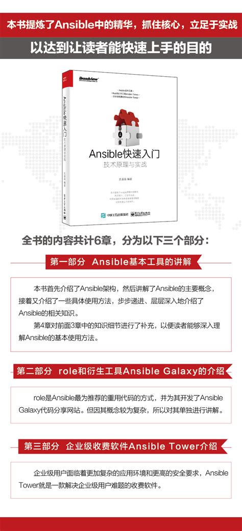 《ansible快速入门：技术原理与实战 博文视点出品 》 史晶晶 【摘要 书评 试读】 京东图书