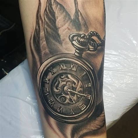 101 Amazing Pocket Watch Tattoo Ideas You Need To See Watch Tattoos