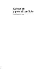 Educar En Y Para El Conflicto
