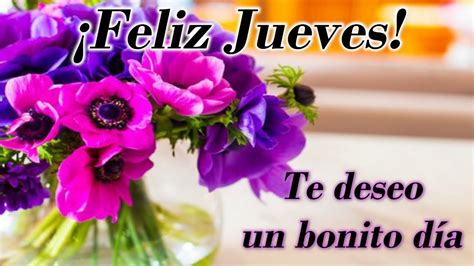 Frases de buenos días con imágenes bonitas Feliz Jueves para ti con