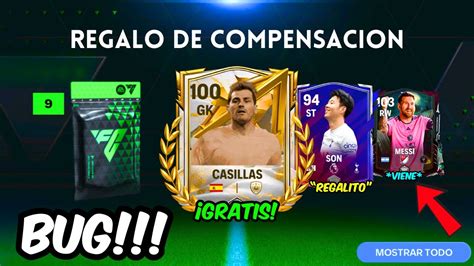 NUEVO BUG DESCUBIERTO REGALO DE COMPENSACION EN FC MOBILE ICONOS