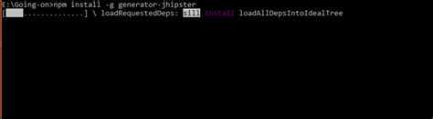 installing jhipster in windows 10 ngdeveloper