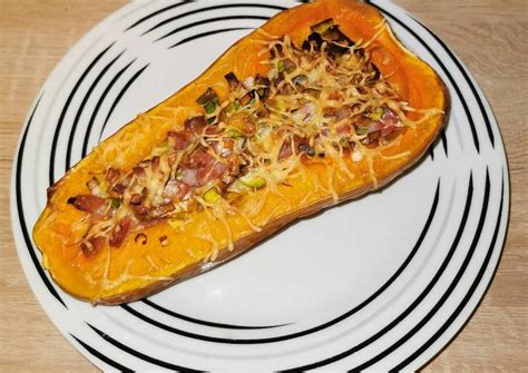 Recette Parfait Butternut Farcie Recette Framboise