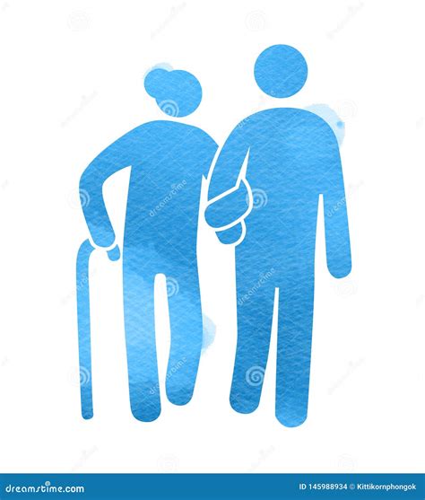 Logotipo Mayor De La Atenci N Sanitaria Silueta De La Muestra De La Cl