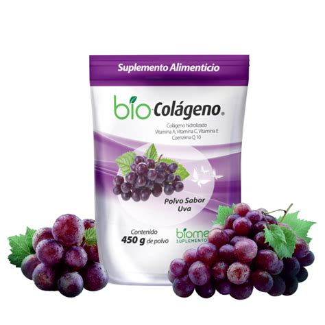 Bio Col Geno Bolsa Polvo Sabor Uva Disprofass
