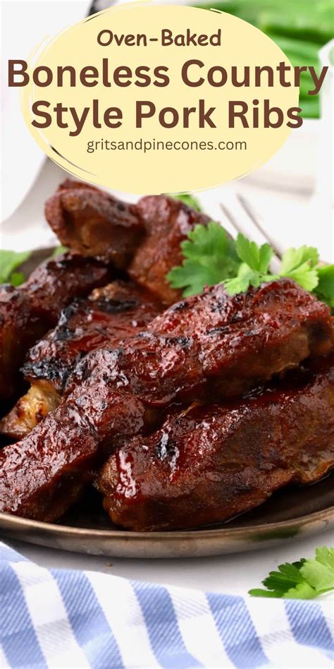 Easy Boneless Country Style Pork Ribs Recipe Oven Baked Artofit
