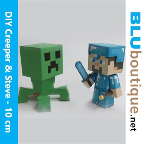 Minecraft Papercraft Armor I Built Steve With Diamond Armour Papercraft Youtube Dalmace Ouellet