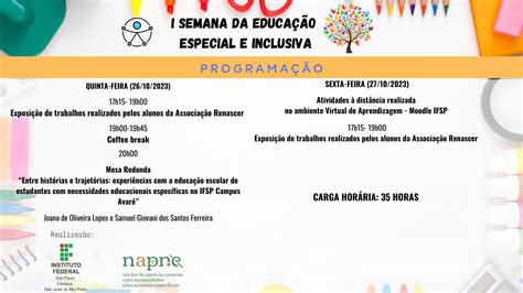Campus São José do Rio Preto I Semana de Educação Especial e