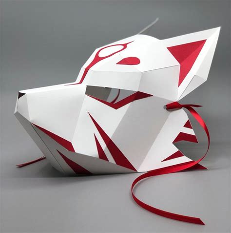 Popular Example Of Origami Fox Mask Instructions Make An Origami