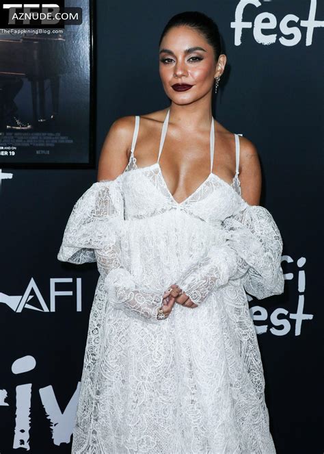 Vanessa Hudgens Sexy Seen Flaunting Her Hot Tits At The Tick Tick Boom Premiere In Hollywood