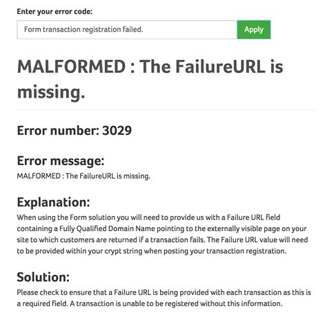 [solved] sagepay form integration keeps giving error 5080 9to5answer