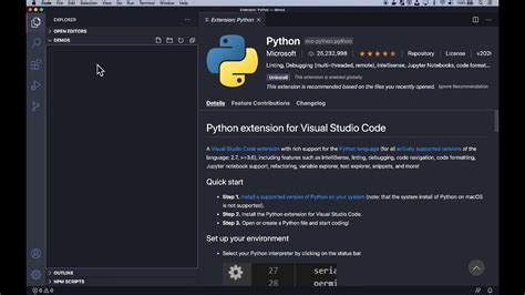 get started with vs code extensions