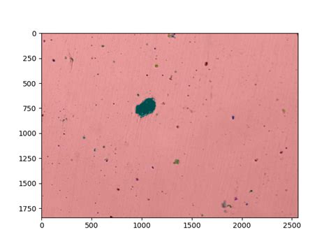 Python Skimage Measure Regionprops Labels Corresponding Measurements