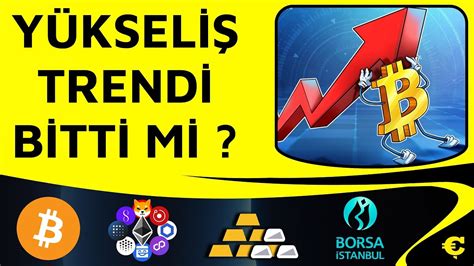 DÜŞÜŞ DEVAM EDECEK Mİ bist100 yeni hedef altın gümüş YouTube