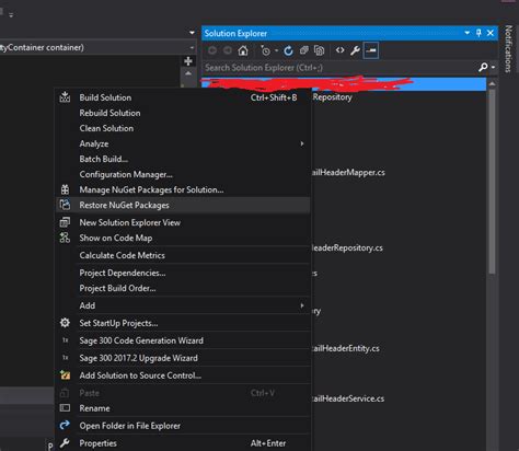 How To Enable Nugets Package Restore In Visual Studio 2015 Gang Of