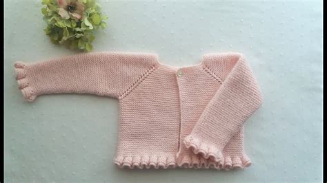 Chambritas De Bebe Paso A Paso C Mo Tejer Un Saco Campera Cardigan