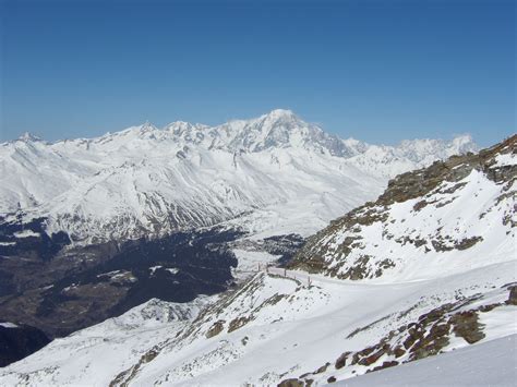 Das Mont Blanc Massiv Wie Es Sich W Hrend Des Aufstiegs Hikr Org