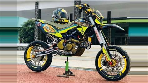 Foto Motor Klx Modifikasi 58 Koleksi Gambar