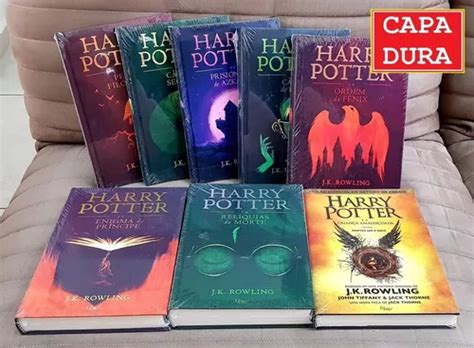 Harry Potter Cole O Completa Livros Capa Dura Lacrado Frete Gr Tis