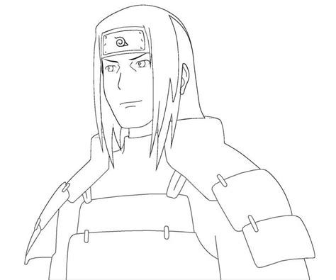 Desenhos de Hashirama Senju Imprimível para Colorir e Imprimir