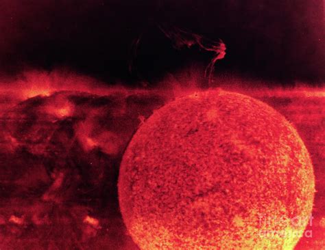 Solar Eruption On The Sun Photograph By Bettmann Pixels