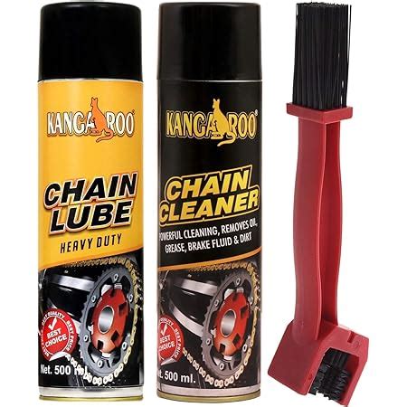 Motul Combo Of C2 Chain Lube 400 Ml And C1 Chain Clean For All Bikes
