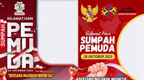 Foto Gratis 28 Link Twibbon Hari Sumpah Pemuda 2023 Yuk Semarakkan