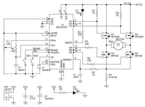 Volt Dc Motor Speed Controller Circuit Diagram