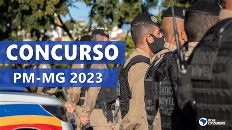 Concurso PM MG 2023 Novo Edital Vai Abrir 3 250 Vagas