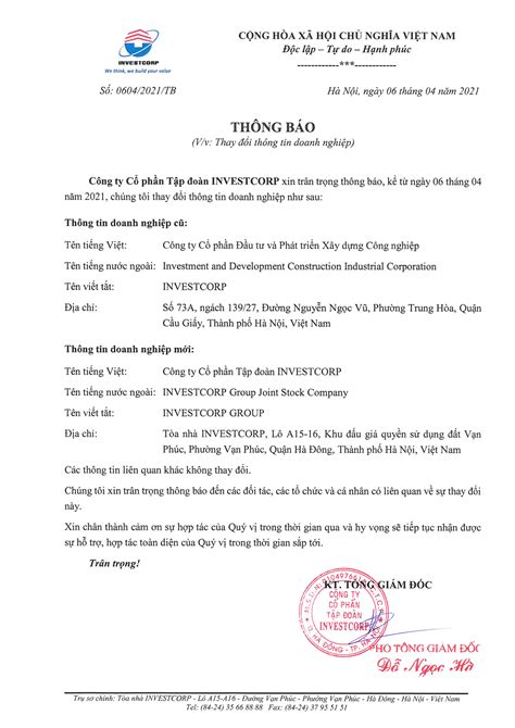 Th Ng B O Thay I Th Ng Tin Doanh Nghi P