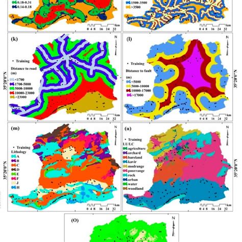 weight of the criteria gully erosion conditioning factors using the download scientific