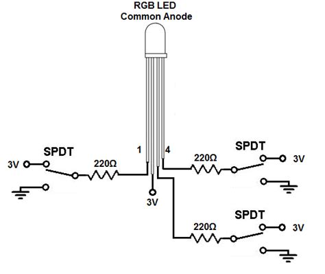 How To Build A Common Anode RGB LED Circuit