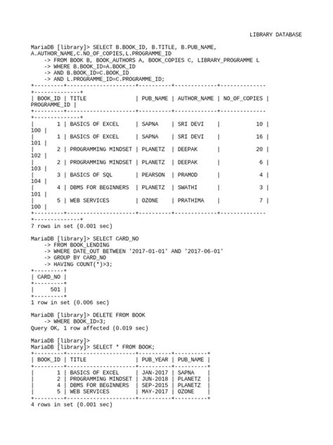 dbms record pdf databases sql