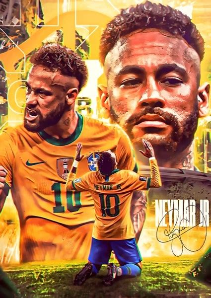Neymar Jr Posters Prints By Raminem Printler